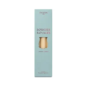 TRUDON Royale Taper Candles, Box Of 6 - Stone