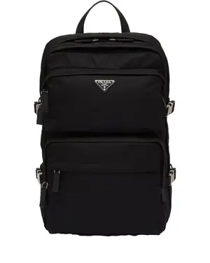 Prada Re-nylon And Saffiano Leather Backpack