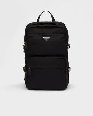 Prada Re-nylon And Saffiano Leather Backpack