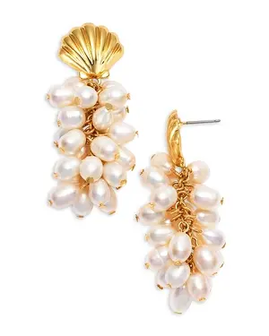 Kenneth Jay Lane Pearl Earrings