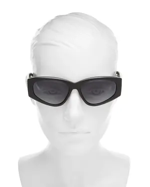 Marc Jacobs Cat Eye Sunglasses - Black/gray