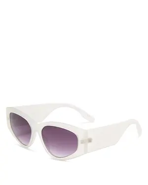 Marc Jacobs Cat Eye Sunglasses Transparent Beige