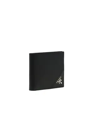 Prada Saffiano Leather Wallet - Black