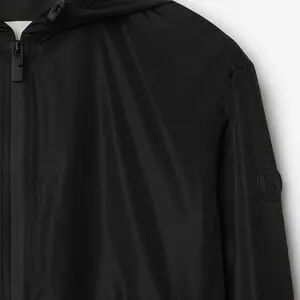 Burberry Knight Stamp Nylon Jacket - Black