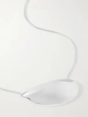SOPHIE BUHAI Oyster Large Necklace - Silver