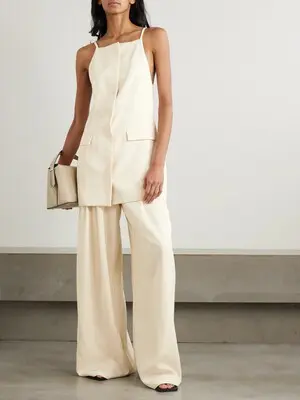 ST. AGNI Twill Mini Dress