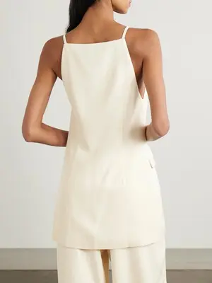 ST. AGNI Twill Mini Dress