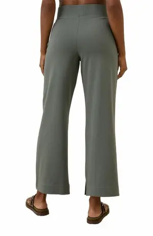 PACT Organic Cotton Airplane Wide Leg Pant - Castor Grey
