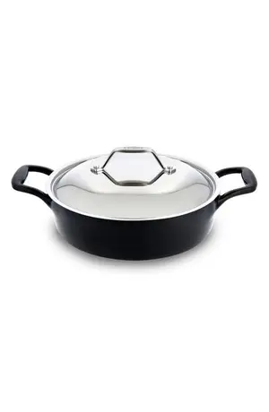 ALL-CLAD 4-quart Enameled Cast Iron Braiser - Black