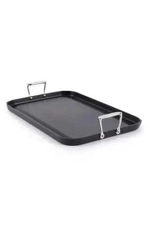 ALL-CLAD Ha-1 Expert Hard Anodized Nonstick Double-burner Griddle - Black