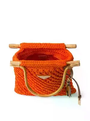 Prada Mini Crochet Tote