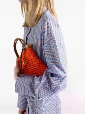 Prada Mini Crochet Tote