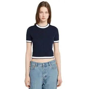 Gucci Gg Jacquard Cotton Top