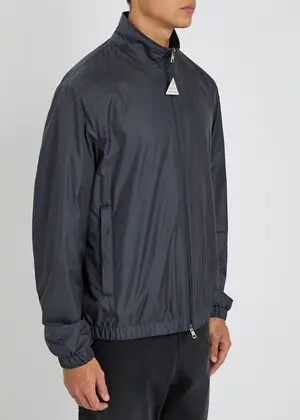Moncler Meidassa Shell-satin Jacket - Navy
