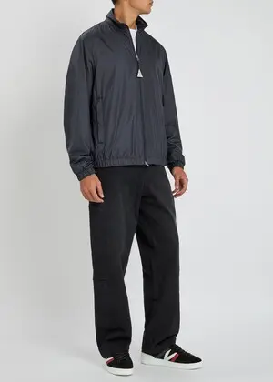 Moncler Meidassa Shell-satin Jacket - Navy