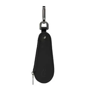 CHRISTIAN LOUBOUTIN Mooncrest Leather Shoehorn Holder