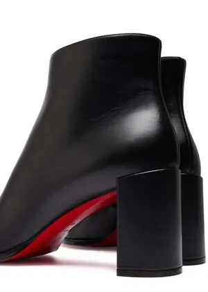 CHRISTIAN LOUBOUTIN Adoxa 70 Leather Ankle Boots