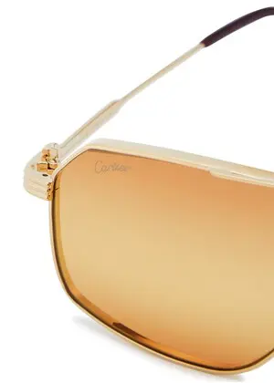Cartier Aviator-style Sunglasses