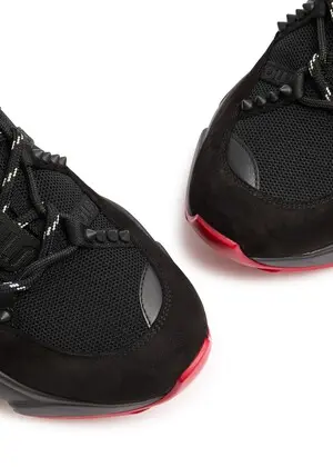 CHRISTIAN LOUBOUTIN Trailnrun Panelled Knit Sneakers