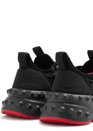 CHRISTIAN LOUBOUTIN Trailnrun Panelled Knit Sneakers