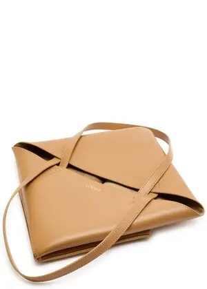 Loewe Puzzle Medium Leather Tote - Tan