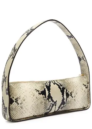 Khaite Lori Python-effect Shoulder Bag