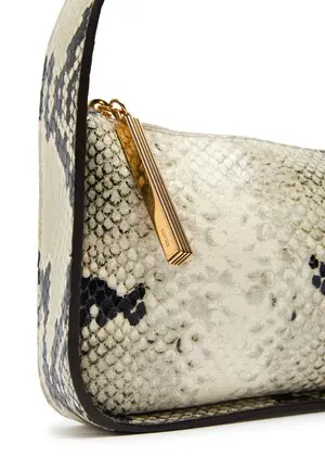 Khaite Lori Python-effect Shoulder Bag