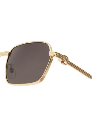 Cartier Rectangle-frame Sunglasses
