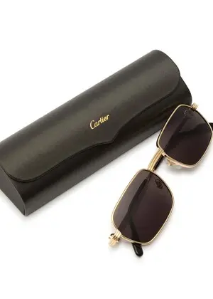 Cartier Rectangle-frame Sunglasses