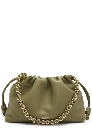 Loewe Flamenco Medium Leather Clutch