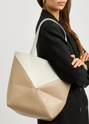Loewe Puzzle Fold Medium Leather Tote