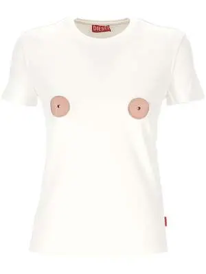 DIESEL® Embellished Crew Neck T-shirt