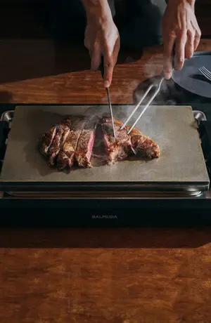 BALMUDA The Teppanyaki Steel-clad Griddle