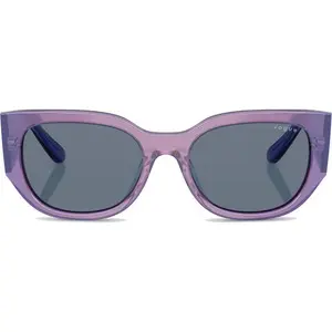 VOGUE 53mm Irregular Sunglasses - Purple