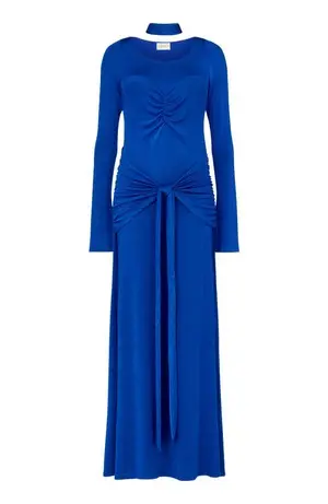 DASKA Lyra Maxi Dress - Cobalt