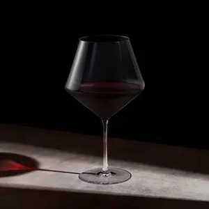 VISKI Reserve Liminal Burgundy Wine Glasses Set Of 4