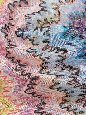 Missoni One-shoulder Cutout Printed Maxi Dress