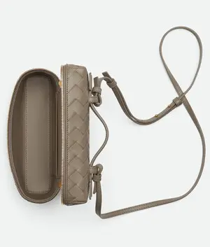 Bottega Veneta Intrecciato Leather Vanity Case