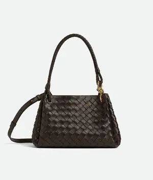 Bottega Veneta Intrecciato Leather Shoulder Bag