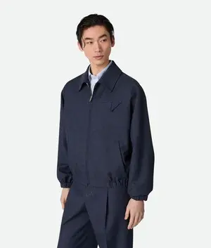 BOTTEGA  VENETA Melange Wool Blouson