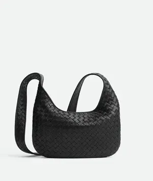 BOTTEGA  VENETA Small Veneto Cross-body Bag - Black