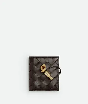 BOTTEGA  VENETA Andiamo Flap Card Case - Fondant