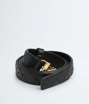 Bottega Veneta Knot Belt - Black