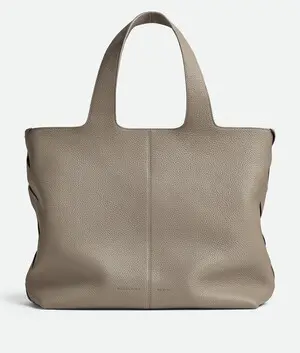 BOTTEGA  VENETA Large Diago Tote - Limestone