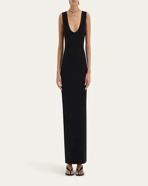 SIR. Chiara Scoop-neck Maxi Dress