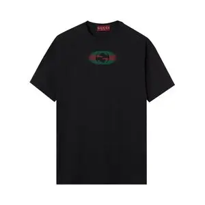 Gucci Jersey T-shirt - Black