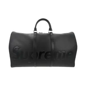 LOUIS VUITTON X Supreme Keepall Bandouliere - Black