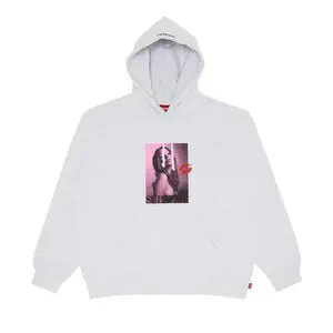 Supreme Kate Moss Hooded Sweatshirt - Grey