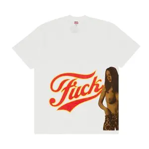 Supreme X Hysteric Glamour Fuck Tee - White