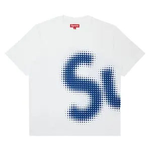 Supreme Halftone Short-sleeve Top - White